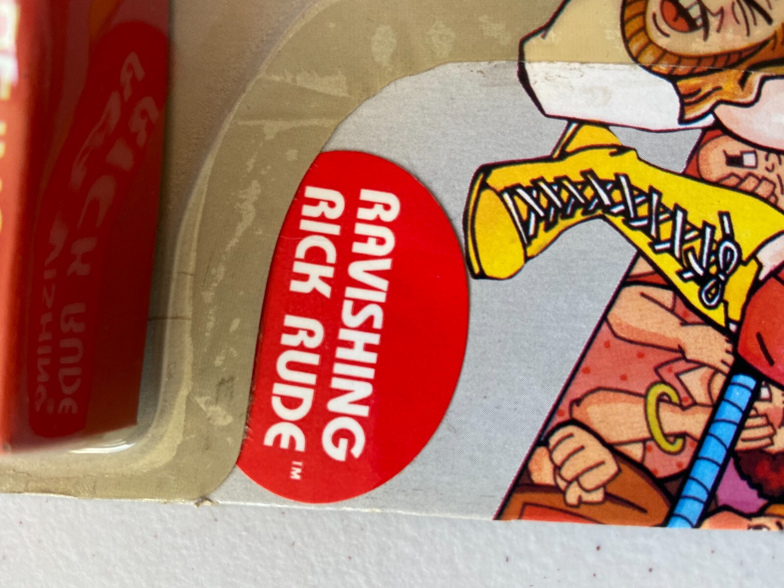 WWF LJN Wrestling Superstars Ravishing Rick Rude Figure WWE Black Card ...