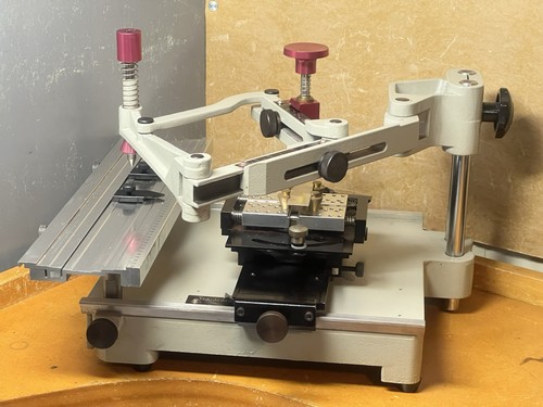 OPTIMA* Jewelry Engraving Pantograph Machine ~READ DESCRIPTION 👈 | eBay