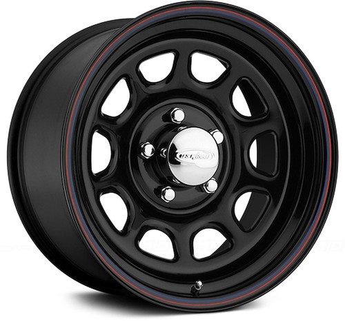 U.S. Wheel 84-5050L Black Daytona Wheel (Series 84) | eBay
