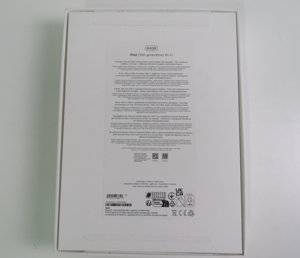 Apple iPad - (10th Generation) - 64GB - WiFi - A2696 - 10,9'' + OVP ...