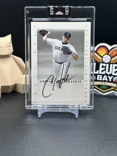 Chris Hook signed autograph 1996 Donruss Leaf Authentic Signature ...