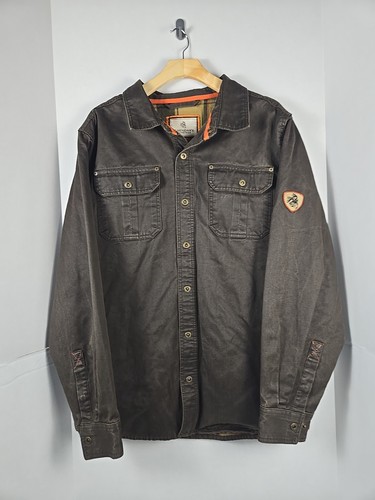 Legendary Whitetails - Snap Button Flannel Lined Shirt Jacket Shacket ...
