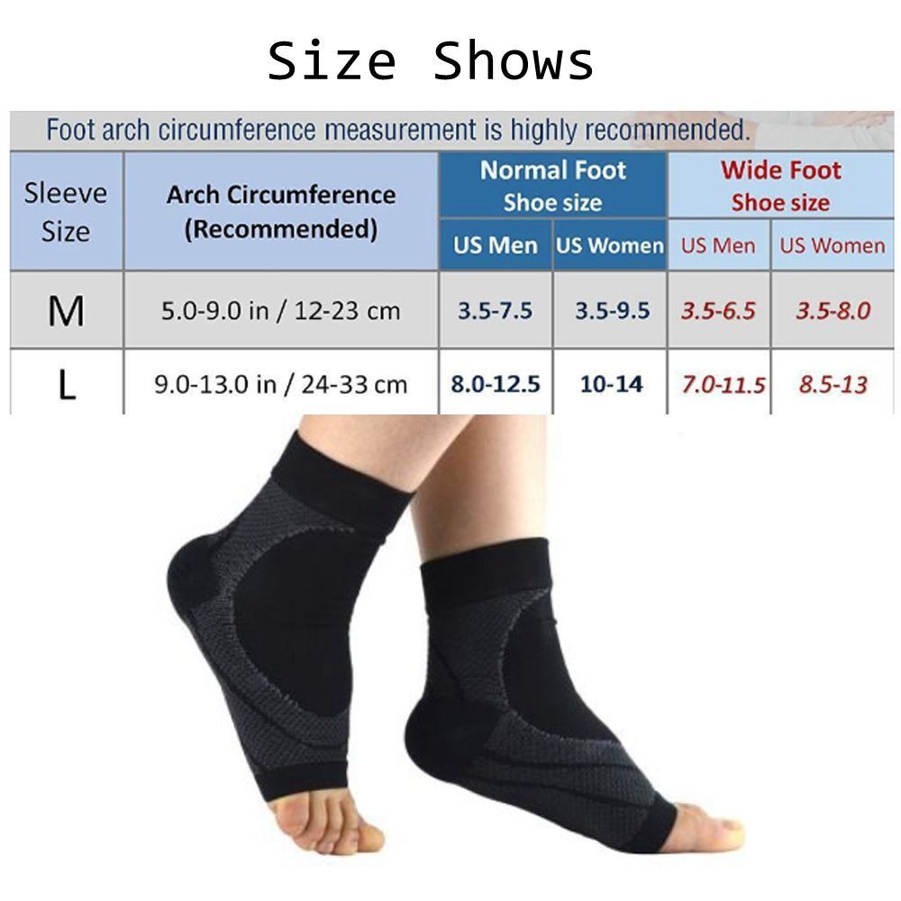 Foot Protection Soothe Relief Compression Socks Women Men | eBay