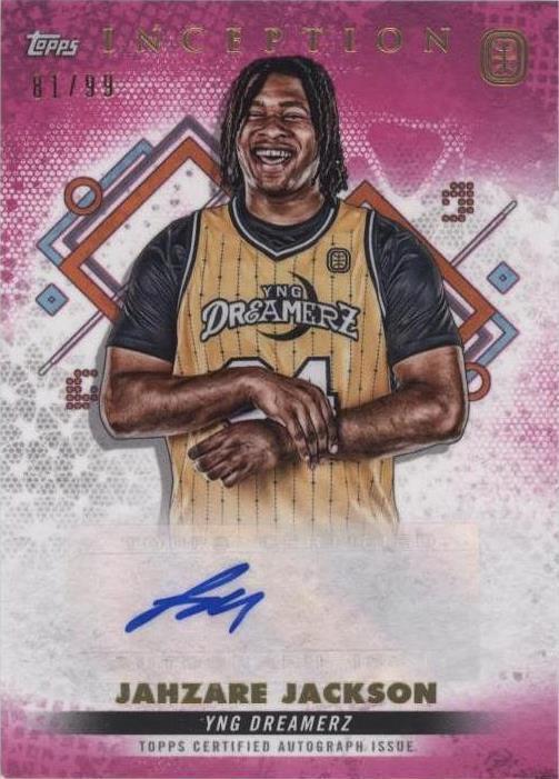 2022-23 Topps Inception OTE Overtime Elite - Inception Autographs ...