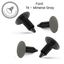 SET OF 4: License Plate Plugs Front Bumper Plate Hole Covers: Pick Your ...