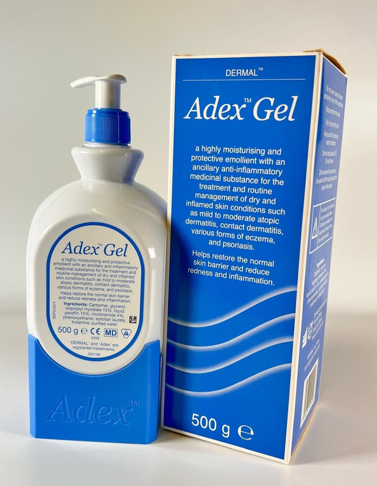 Adex Gel 500g - Moisturising & Protective Emollient | eBay UK