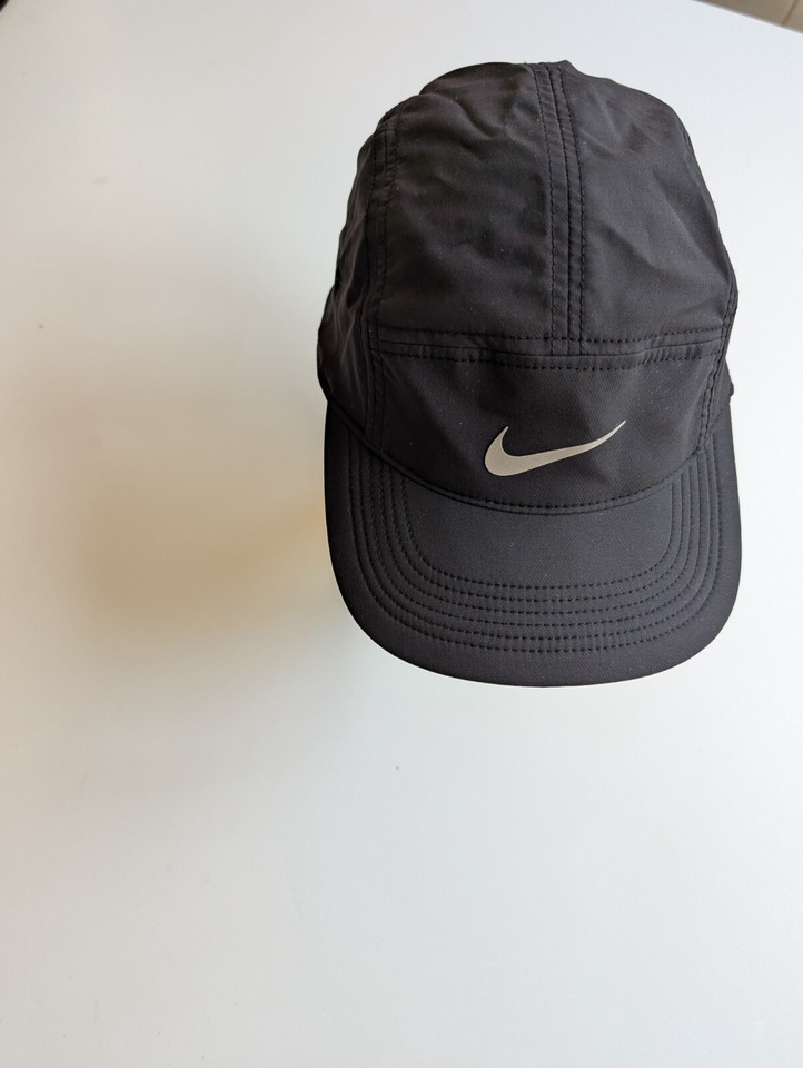 Nike AW84 Tailwind Hat 5 Panel Black DriFIT cap | eBay
