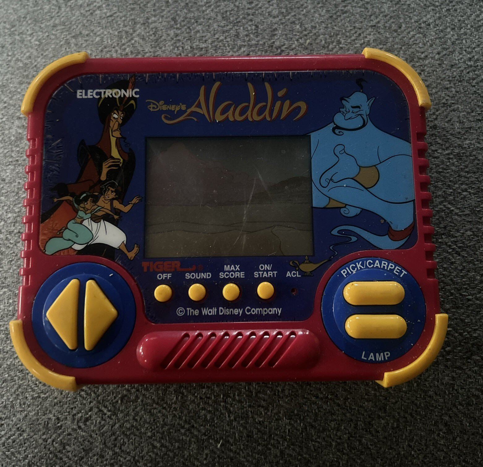 1990 Vintage Tiger Electronic Disney's ALADDIN Handheld LCD Video Game🔥 ...