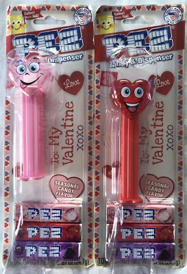 2 Pack VALENTINE'S DAY Pez Heart ️ - Exp 2026 Limited Edition | eBay