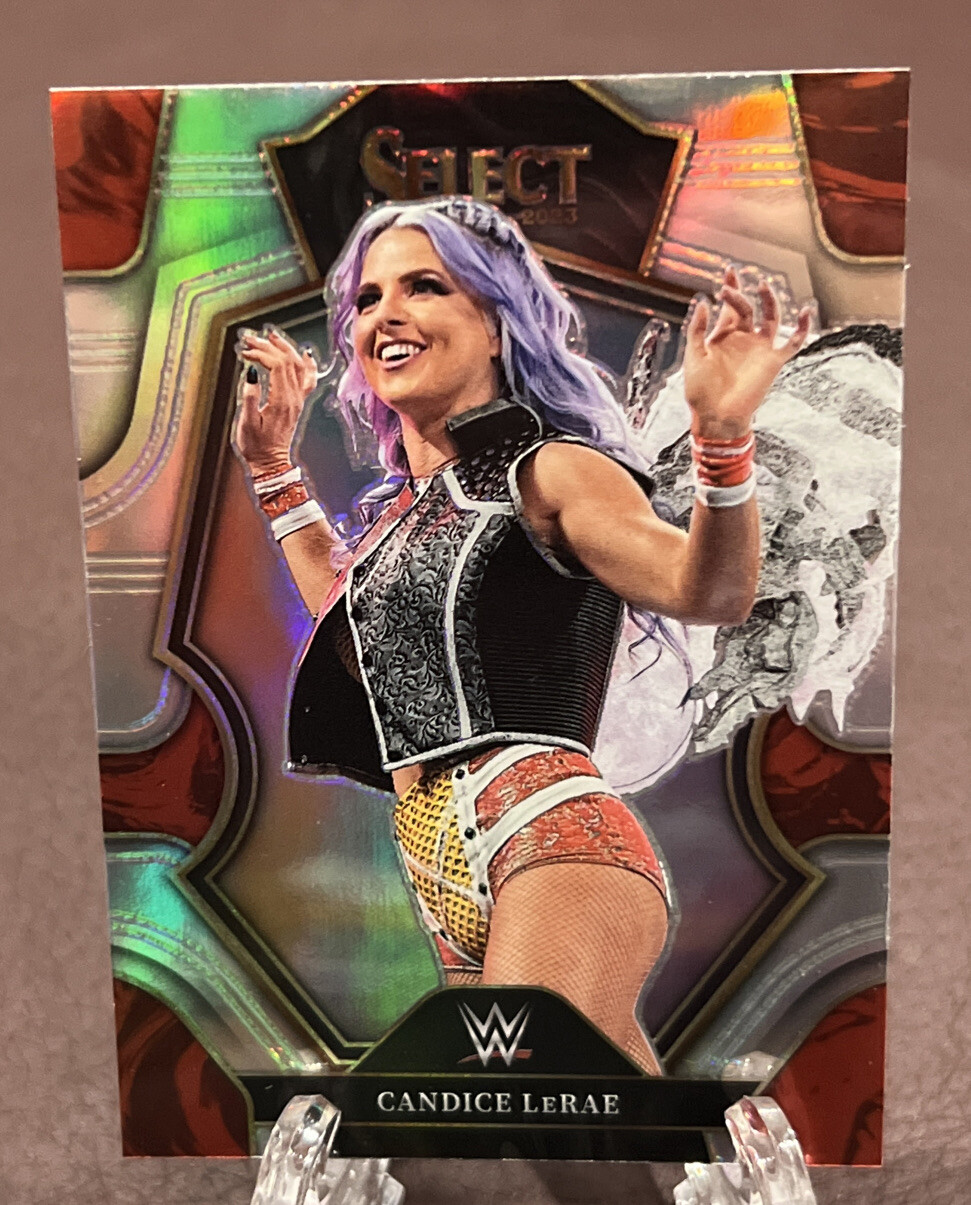 2023 Panini Select WWE - CANDICE LeRAE *Premier Level Silver Prizm SP ...