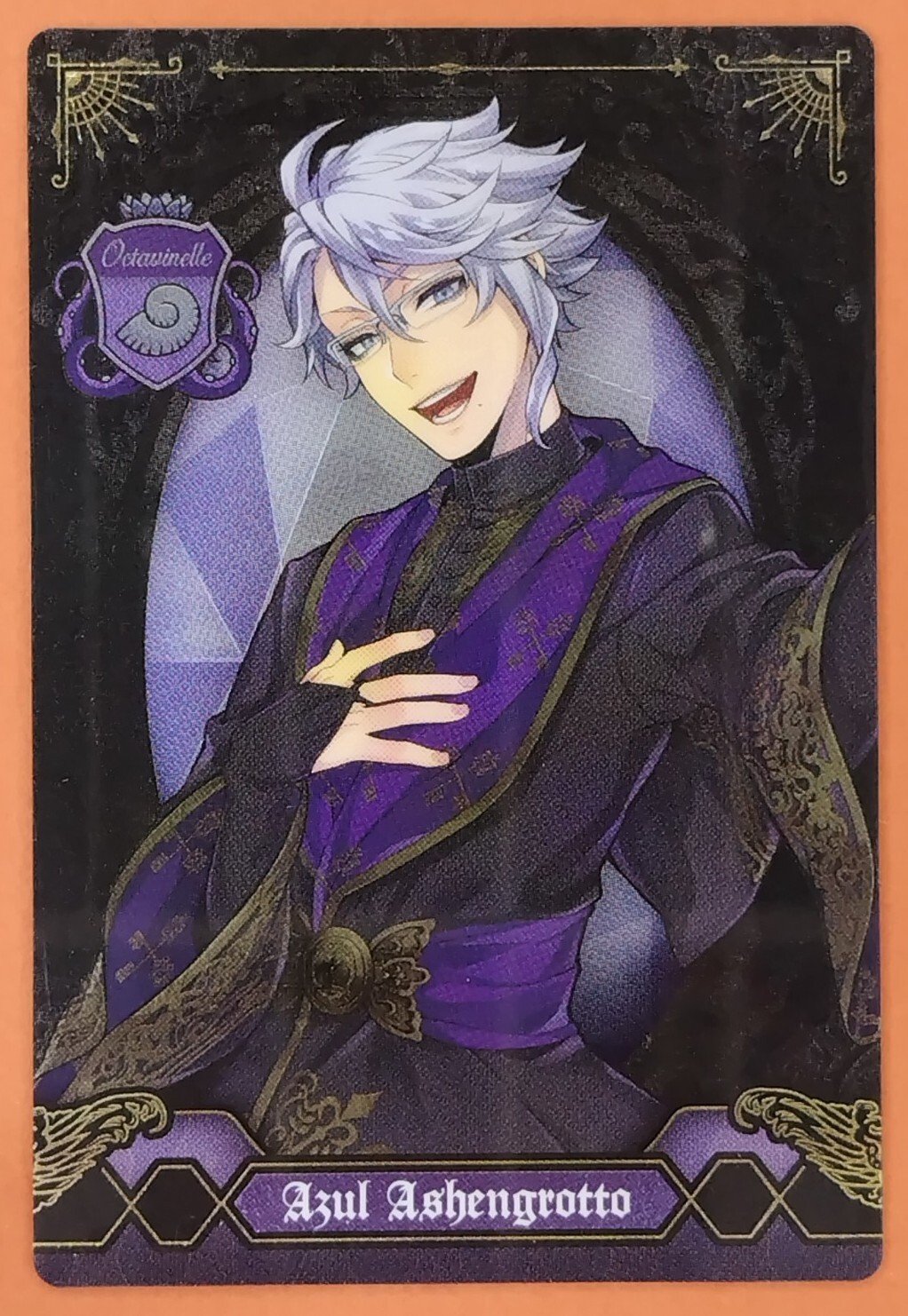Azul Ashengrotto Disney Twisted Wonderland Octavinelle Plastic Cards ...