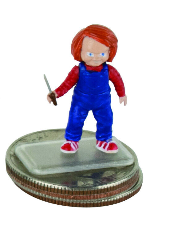 Worlds Smallest CHUCKY ONLY Micro Figure Halloween Horror Movie | eBay