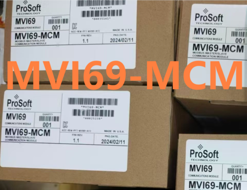 New Sealed ProSoft MVI69-MCM MVI69 Modbus Master/Slave Communication ...