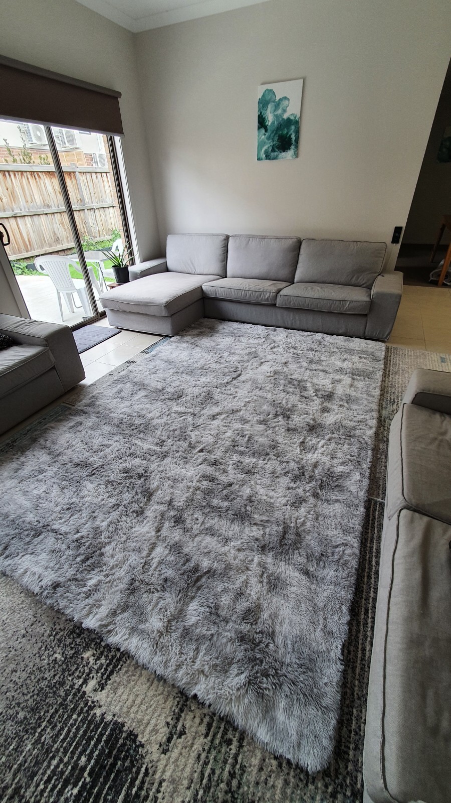 Extra Large Floor Rugs Shaggy Fluffy Rug Carpet Large Pads 200x300 cm ...