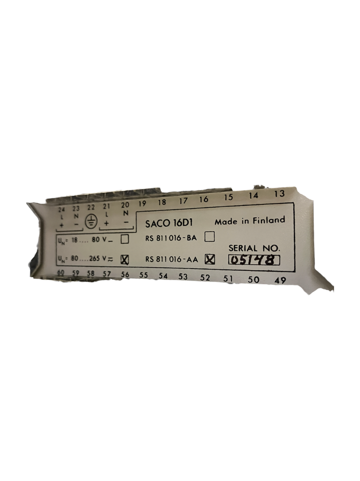 ABB SACO-16D1-AA Digital Annunciator Unit New NFP | eBay