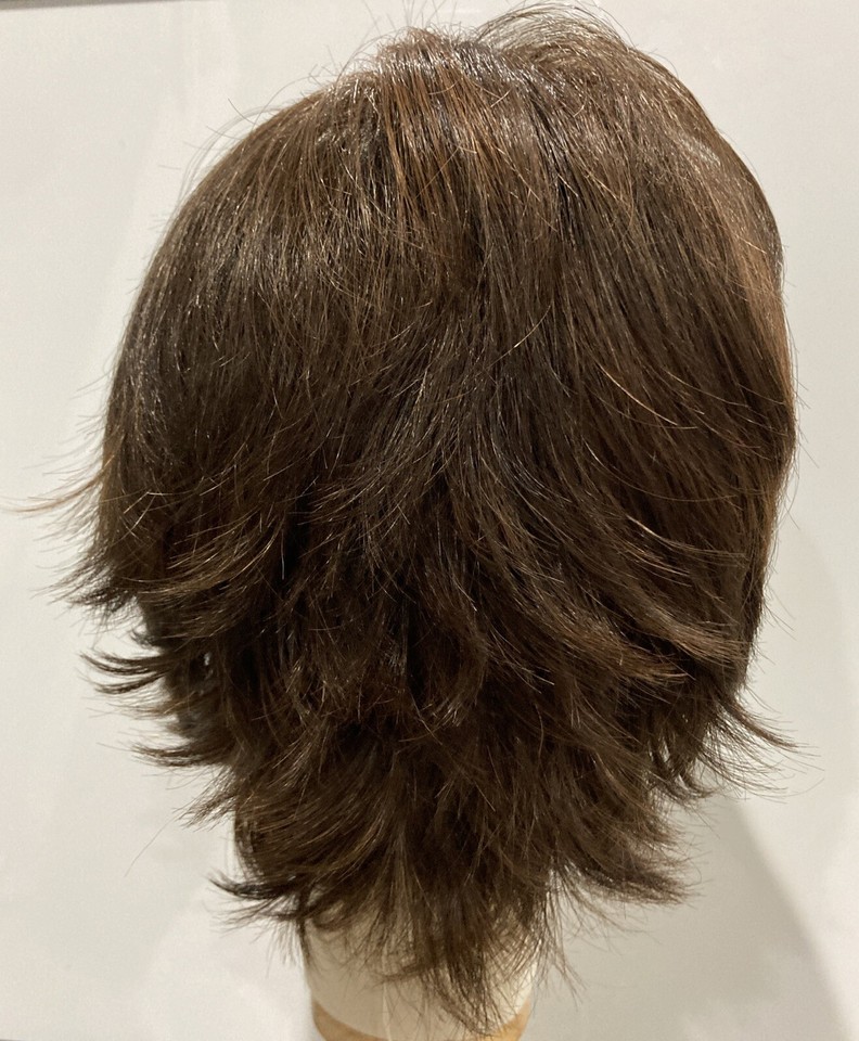 Toni Brattin Attitude Pixie Cut Wig Medium Brown Plus Size New | eBay