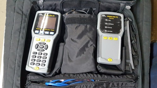 IDEAL SignalTEK FO Copper Fiber Cable Network Qualification Tester ...