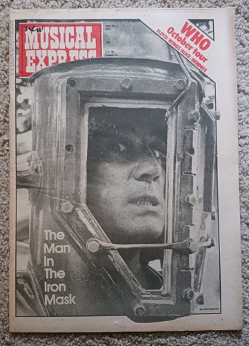 NME New Musical Express Sept 1975 Alex Harvey Cover, Jimi Hendrix ...