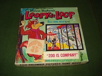 1960's HANNA BARBERA LOOPY de LOOP, SUPER 8 REEL, SELDOM SEEN CHARACTER ...