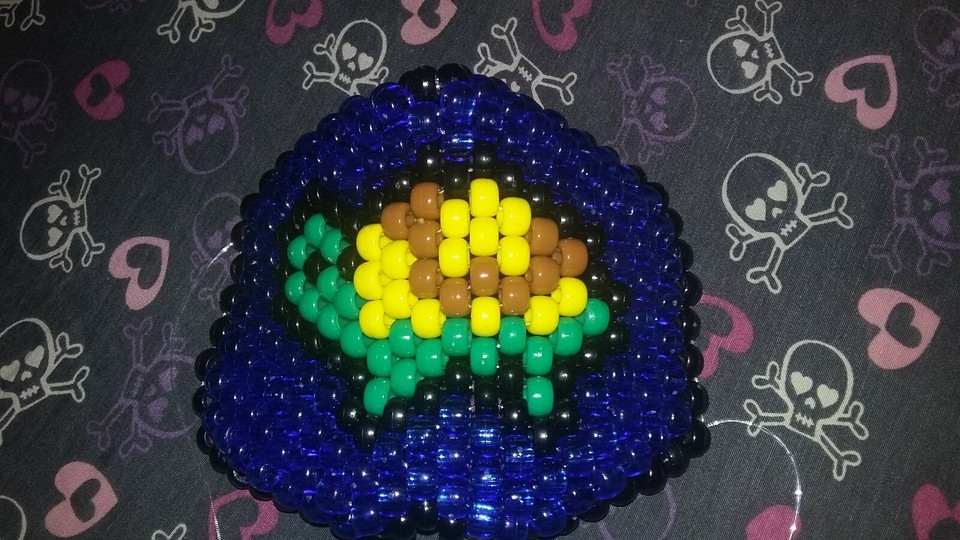 Pony bead/kandi mask: turtle | eBay