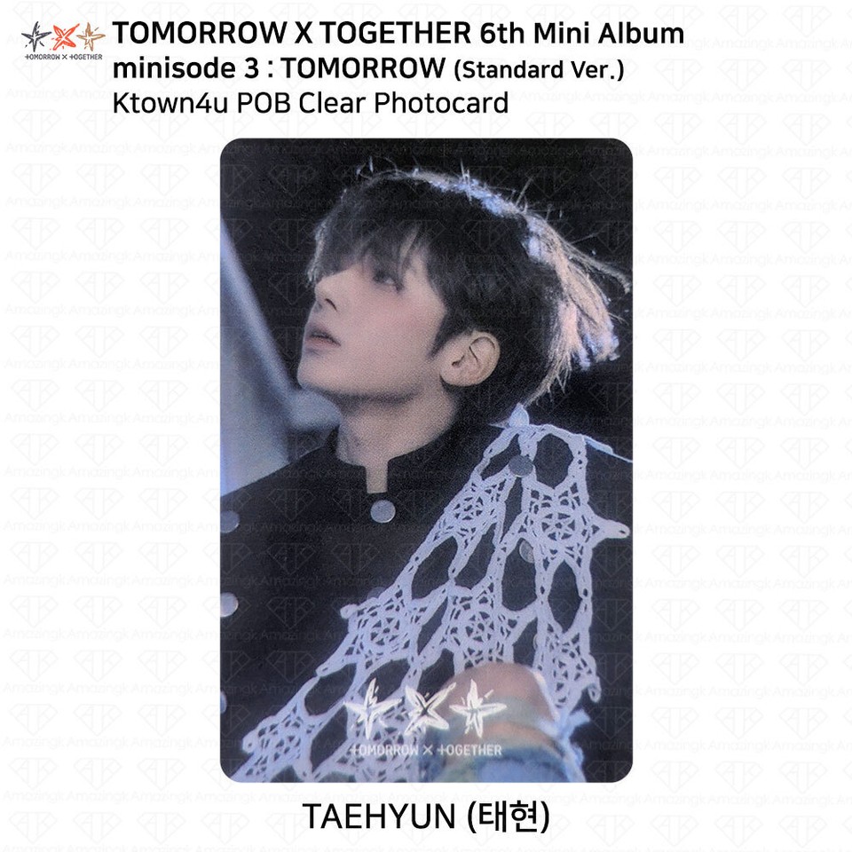 TXT 6th Mini Album Minisode 3:Tomorrow POB Photocard Complete Set KPOP ...