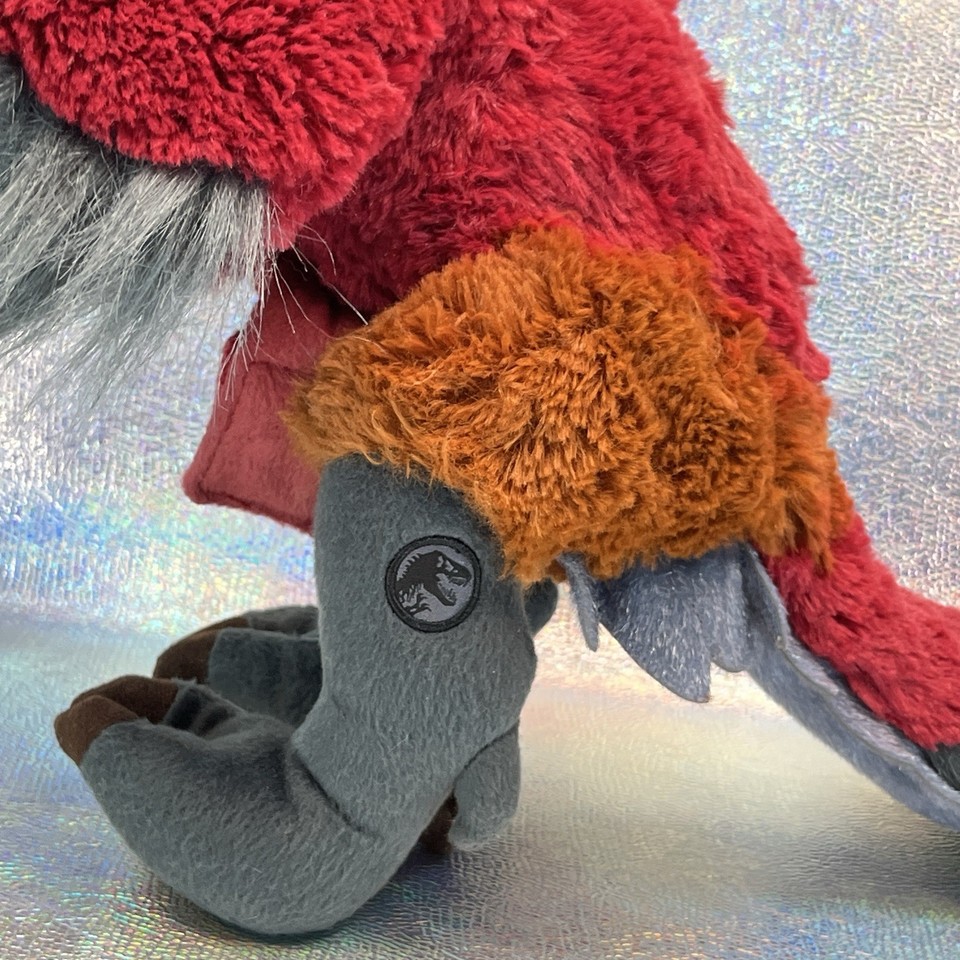 Universal Studios Jurassic World Pyroraptor Interactive Plush Dinosaur ...