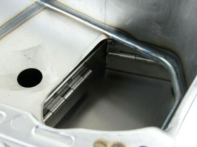 1955-79 Small Block Chevy 327 350 383 Racing Oil Pan 6qt Raw Finish ...