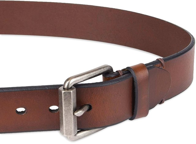 Levis Belt Mens Size 38 Waist 38w Brown Genuine Leather Levi's RN ...