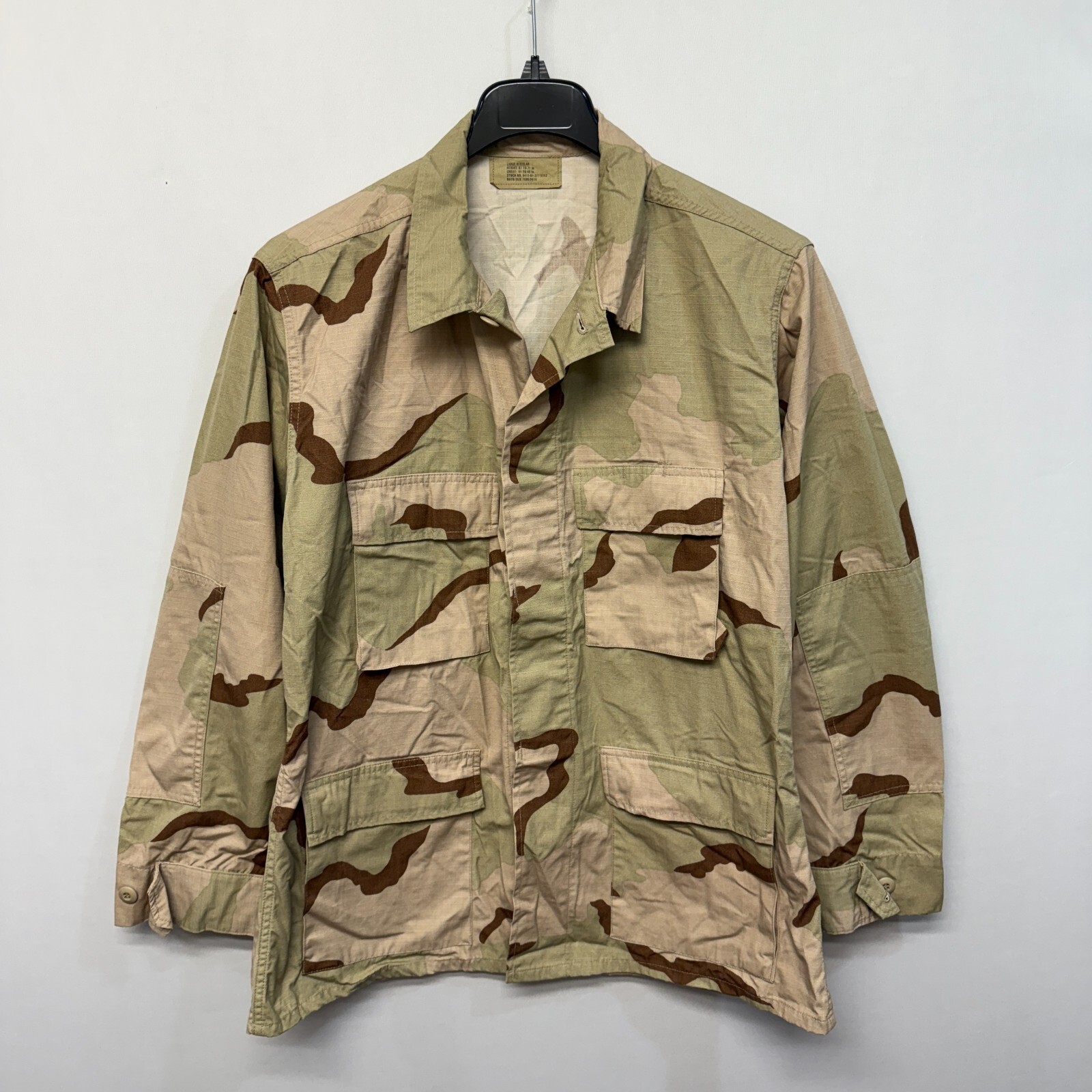 Vintage Combat Tactical Military Jacket Size Large De… - Gem