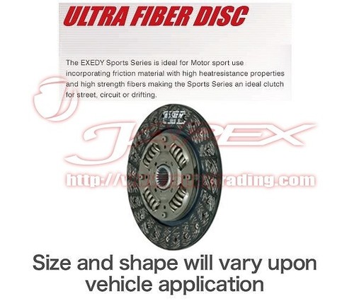 EXEDY ULTRA FIBER DISC Clutch Set for VITZ NCP10 2NZ-FE 1999/10-2001/11 ...