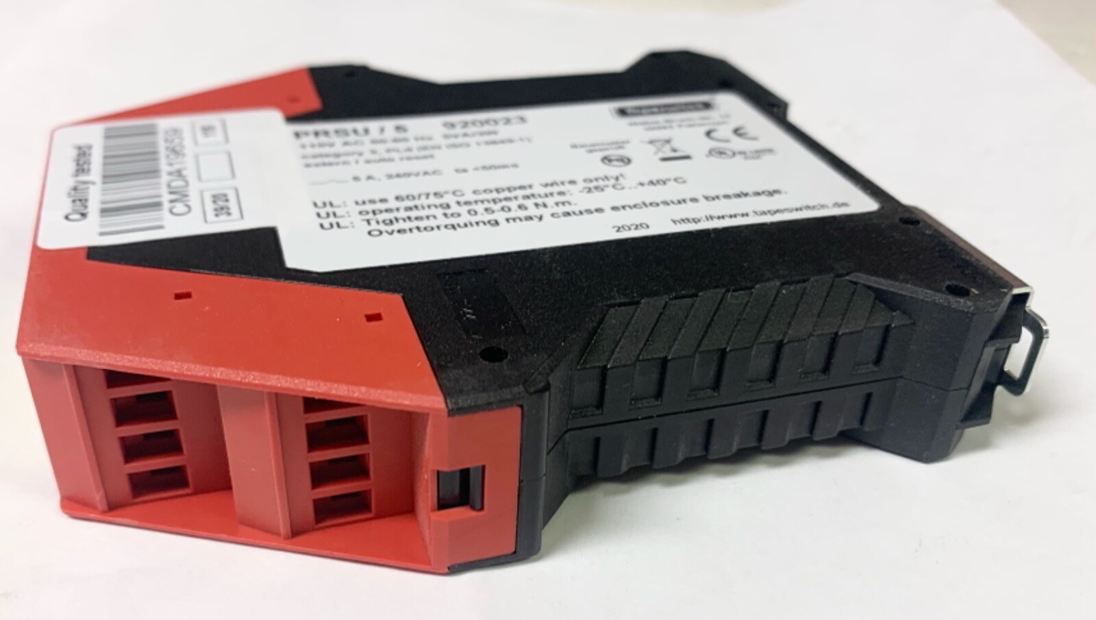 TAPESWITCH PRU/5 920023 Safety Relay Module PRSU 5 Eternal Auto Reset ...