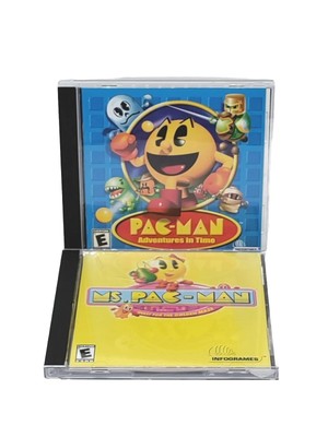 Pac-Man: Adventures In Time & Ms Pac-man CD-ROM PC Lot 742725224506 | eBay