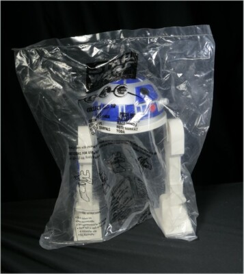 STAR WARS R2-D2 CUP TOPPER KFC in bag never opened *CUP NOT INCLUDED ...