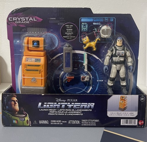 NEW - Disney Pixar Lightyear Crystal Grade Launch Ready Buzz & Eric ...
