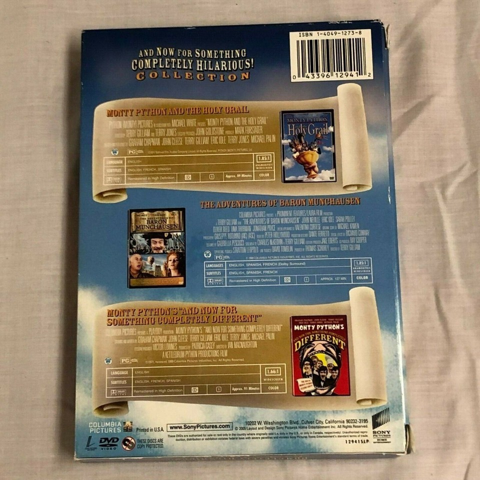 The Monty Python Box Set [Monty Python & The Holy Grail / And Now For ...