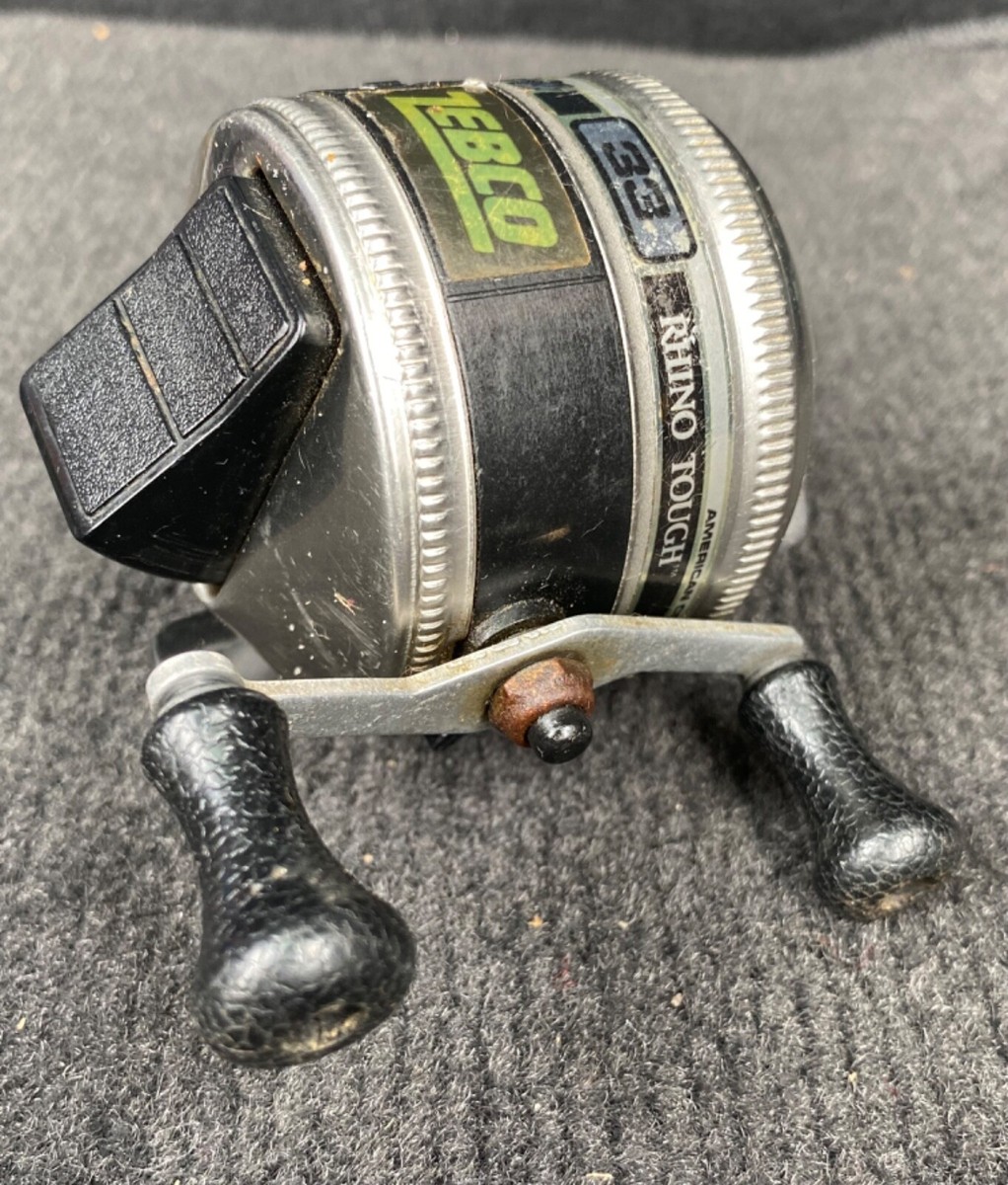 Vintage Zebco 33 Rhino Tough 1989 Brunswick casting reel Vintage Zebco 33 Rhino Tough 1989 Brunswick casting reel