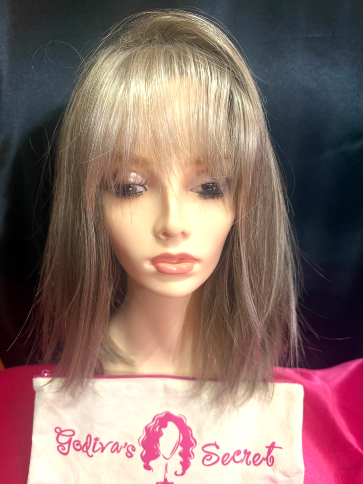 Godiva's Secret Wigs "Hope Wig" Frosted Taupe | eBay