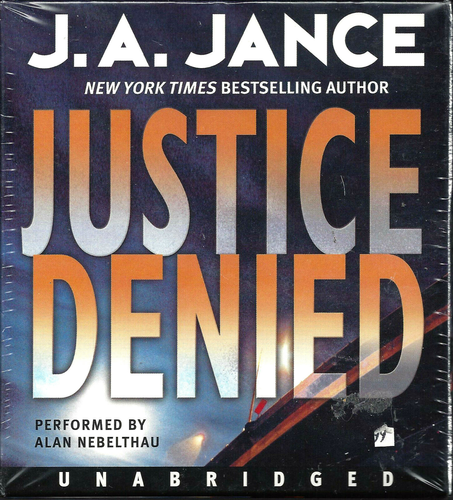 Audiobook CD JUSTICE DENIED J. P. Beaumont Novel by J.A. Jance on CD ...