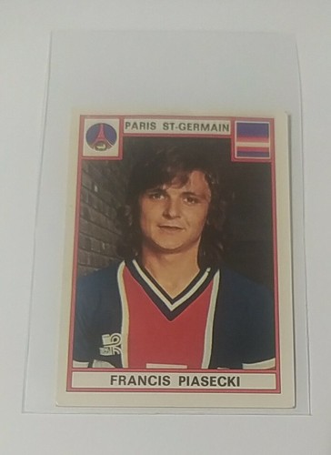 PANINI FOOTBALL 76 - #235 Francis PIASECKI - ORIGINAL - PSG-PARIS SAINT ...