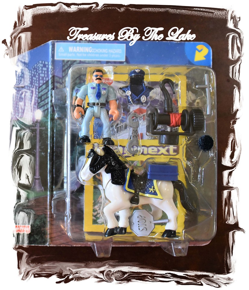 Imaginext Action Figure Mounted Police Officer New in Box NIB | eBay