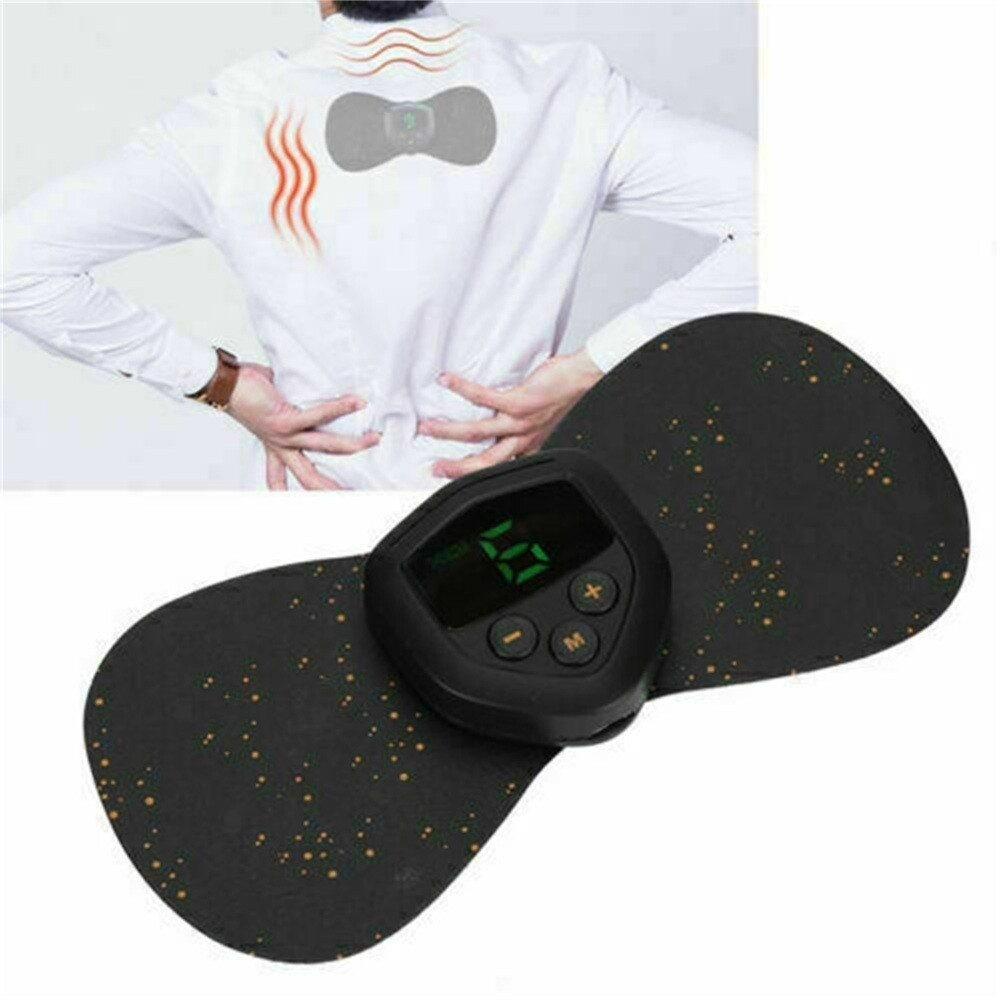 Tens Machine Wireless Mini Massager Pad Back Neck Sciatica Arthritis ...