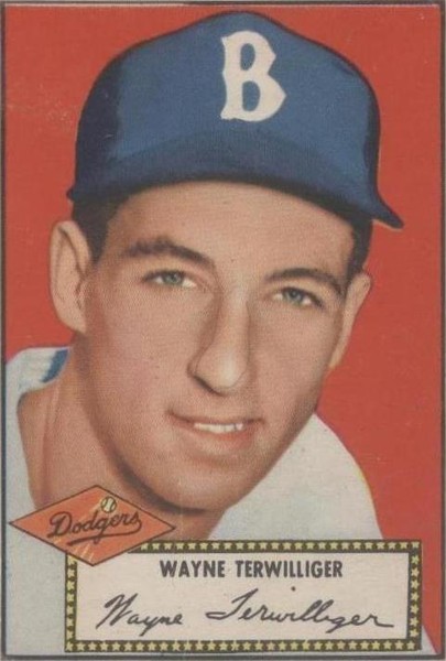 1952 Topps - Red Back #7 Wayne Terwilliger for sale online | eBay