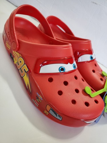 Crocs Classic Clog Lightning McQueen Cars 205759-610 Size Men’s 9 | eBay