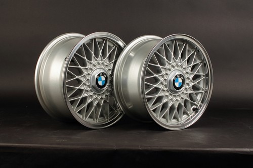 BMW Genuine E30 M3 BBS 15" EuroWeaves OEM Wheels New Caps E24 M6 E28 M5 ...