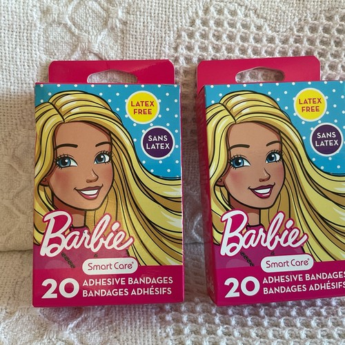 2 Boxes Barbie Fashion Doll Smart Care Adhesive Bandages Bandaids First ...