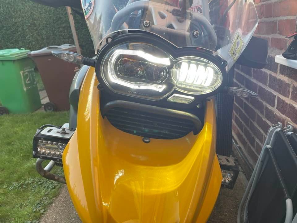 For R1200 GS 2005-2012 R1200GS Adv 2006 2007-2013 LED Headlight DRL | eBay