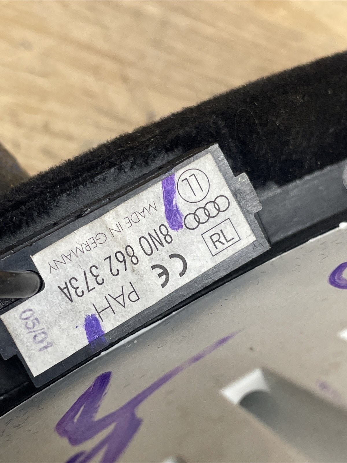 2000-2006 Audi TT Instrument Gauge Cluster Speedometer 8N1920930J 160k ...