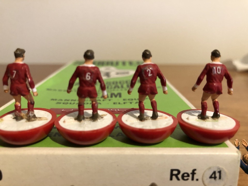 Subbuteo Heavyweight Team Liverpool ref 41 Nice base combo | eBay UK