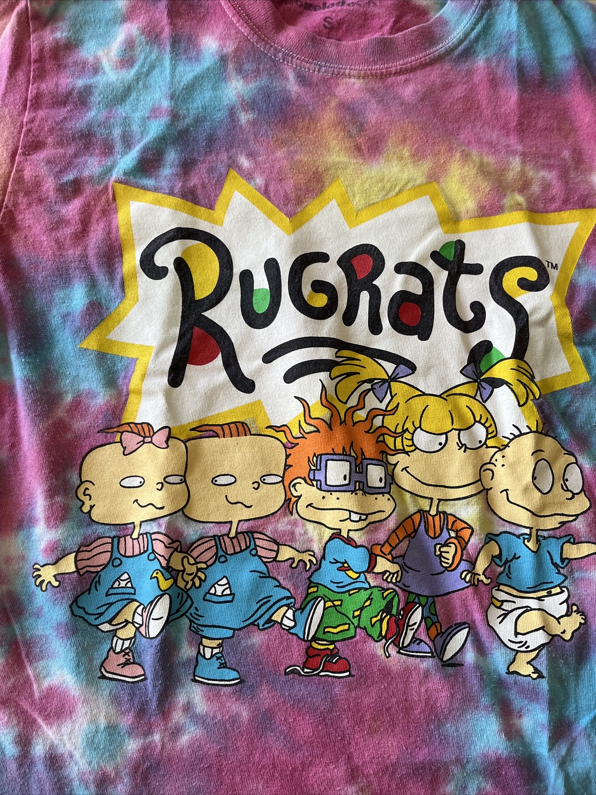 Womens Vintage Rugrats Nickelodeon Tye Dye T Shirt Si… - Gem