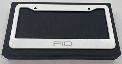 BMW M5, F10, M Series Pearl White Laser Engraved License Plate Frame | eBay